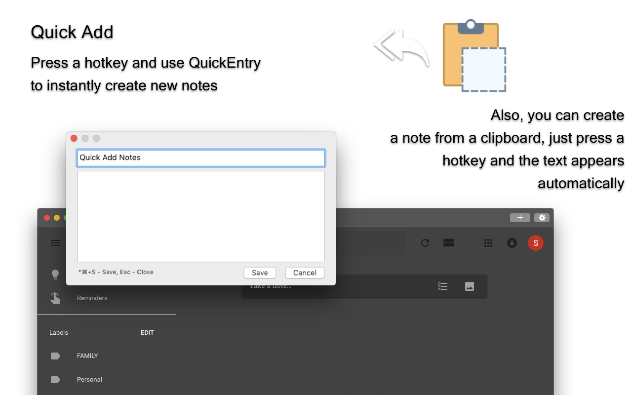 KeepNotes - Run Google Keep Notes on Mac • MacPlus Software