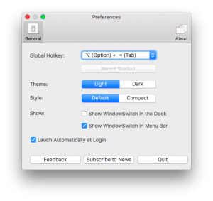 WindowSwitch - Simple, Quick and FREE Windows Switcher for Mac ...