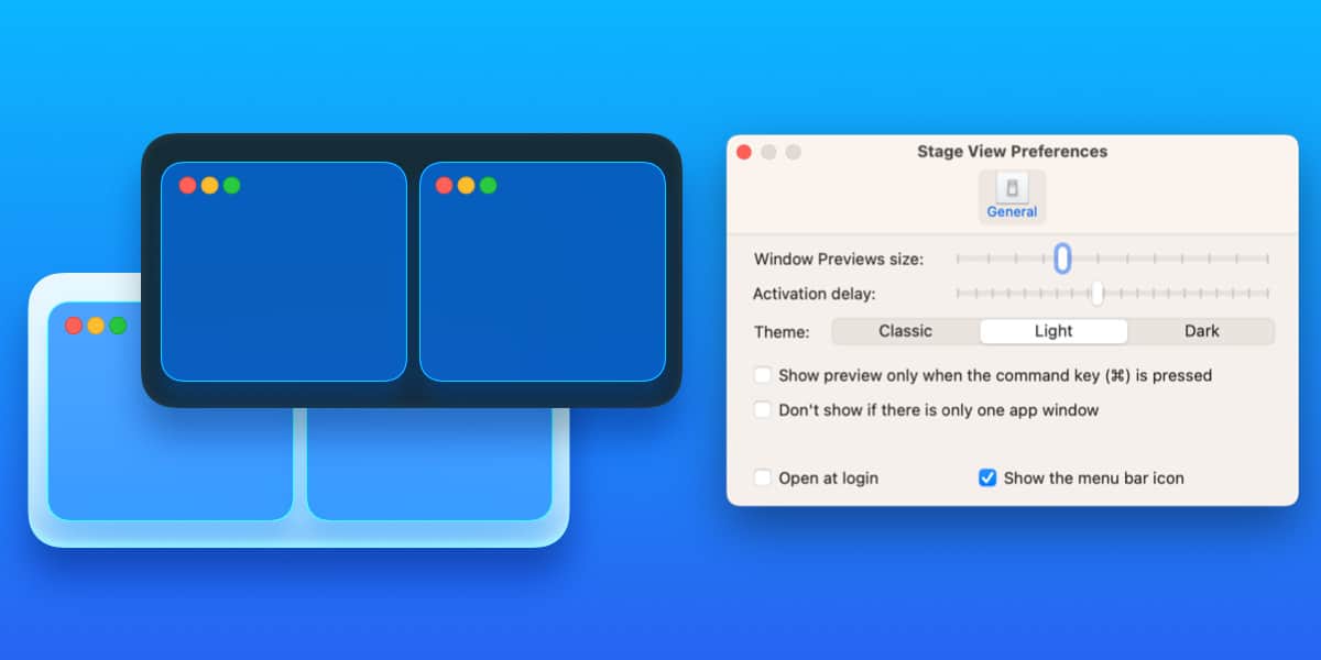 Stage View for macOS Ventura Stage Manager • MacPlus Software